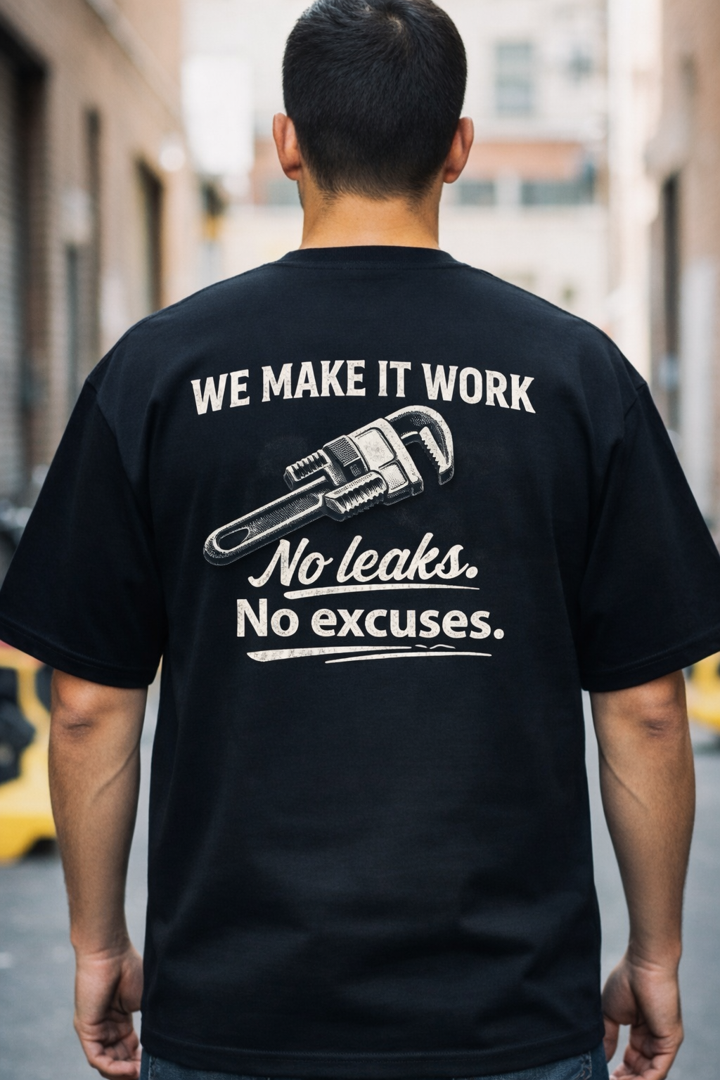 We Make it Work - with wrench graphic – Overhead Outfitters